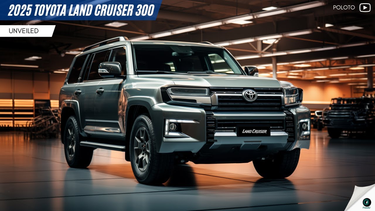 New 2025 Toyota Land Cruiser 300 Gr Sport Model Official Reveal First