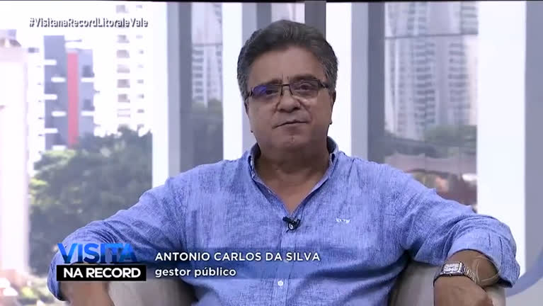 Antônio Carlos Da Silva Gestor Público Participa Do Visita Na Record