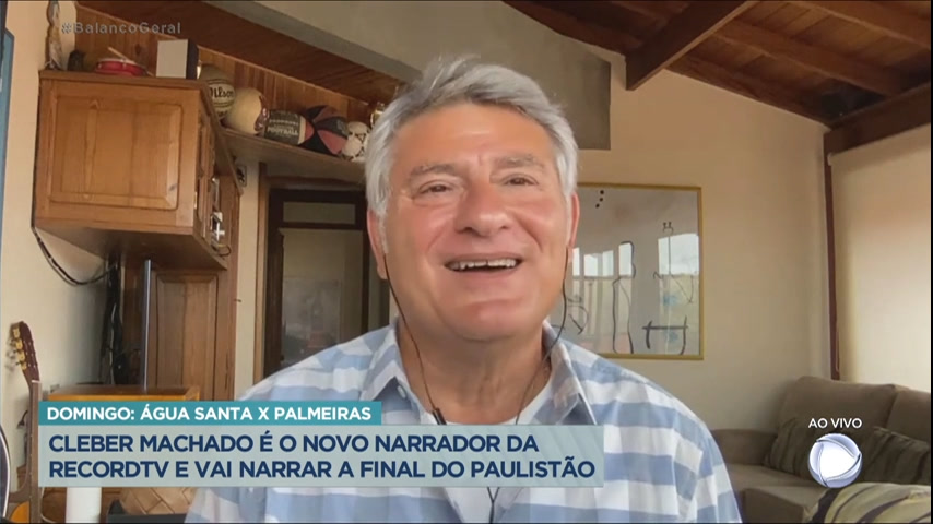 Cléber Machado Fala Sobre Estreia Na Record Tv Na Narração Das Finais