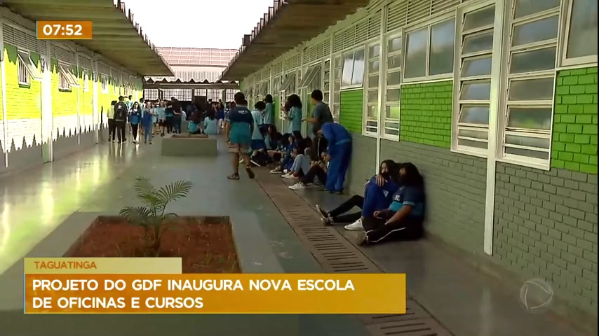 Projeto Do Gdf Inaugura Nova Escola De Oficinas E Cursos Em Taguatinga