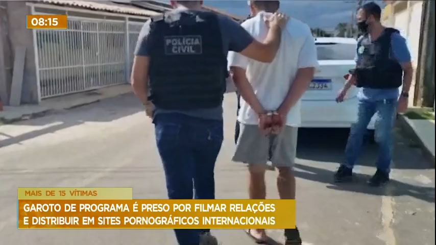 Garoto De Programa é Preso Por Filmar Relações Sexuais E Publicar Em