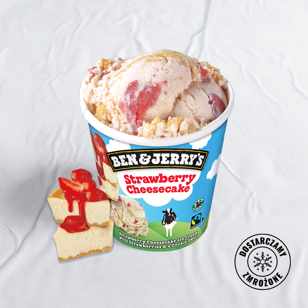 Benandjerrys Strawberry Cheesecake 465 Ml Pizza Hut