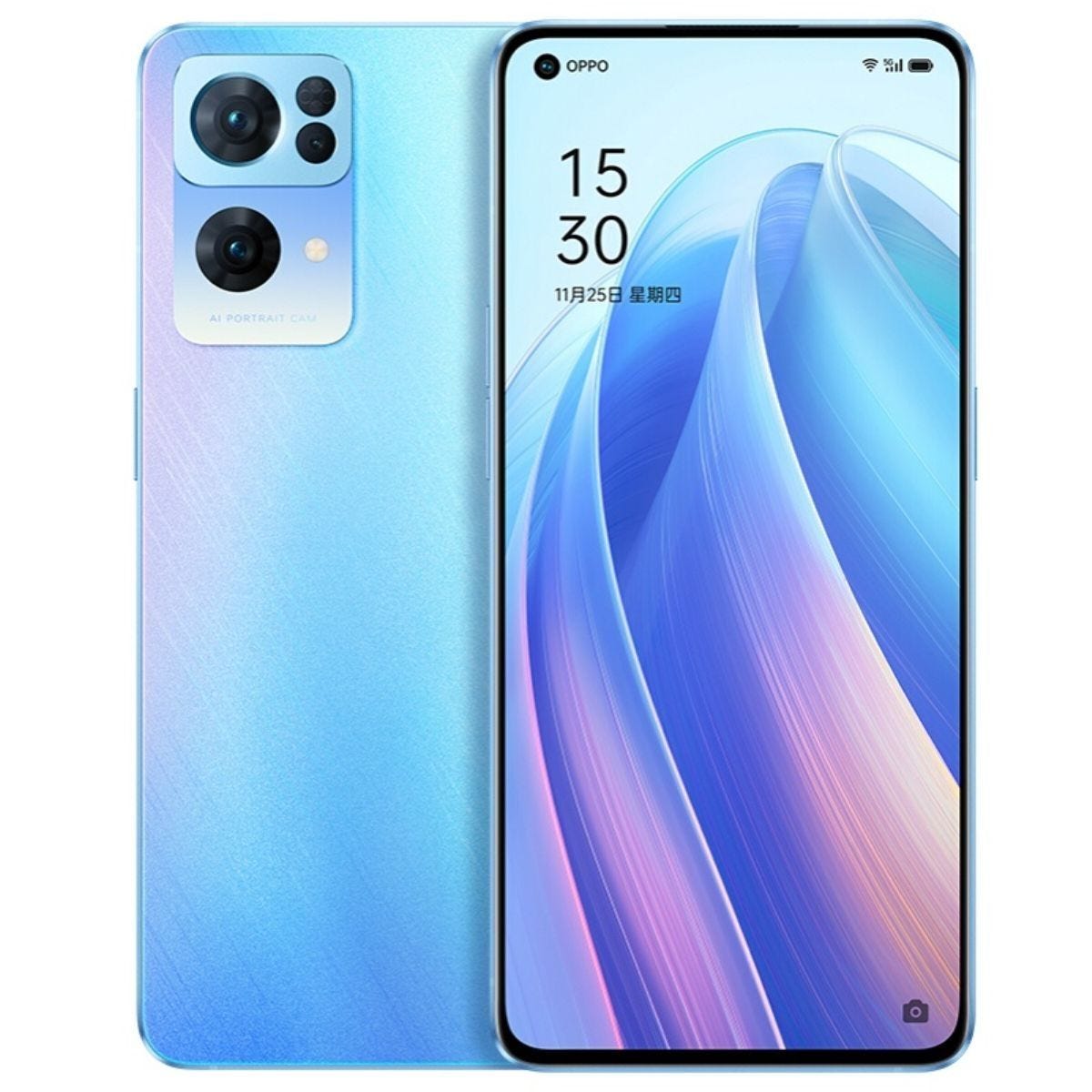 Oppo Reno 7 Pro Dual Sim 256gb 12gb Ram 5g Startrails Blue