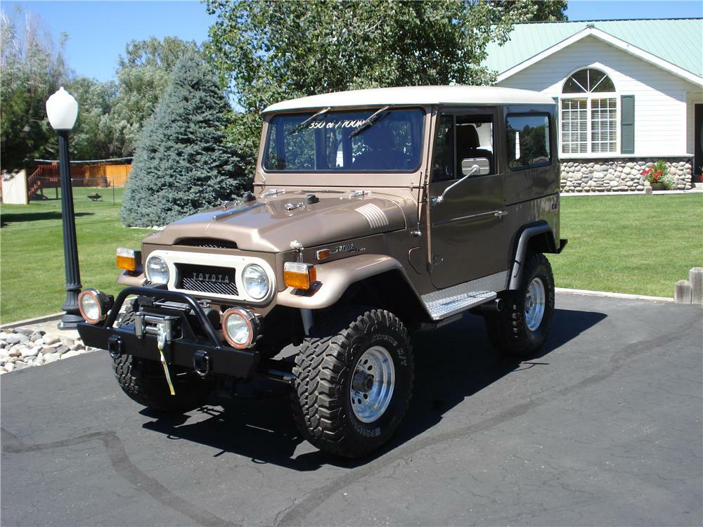 1970 Toyota Land Cruiser Fj 40 Custom Suv