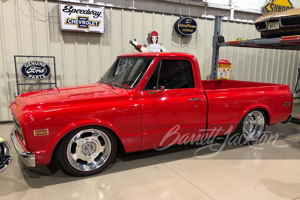 1968 Chevrolet C10 Custom Pickup Side Profile 265001