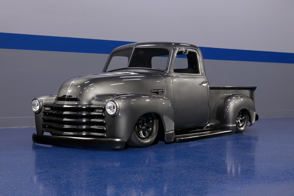 1949 Chevrolet 3100 Custom Pickup Front 34 238296