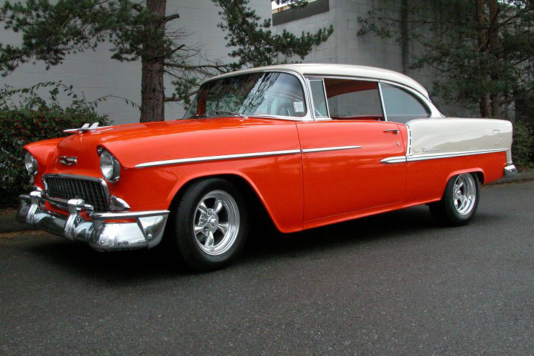 1955 Chevrolet Bel Air Custom 2 Door Hardtop