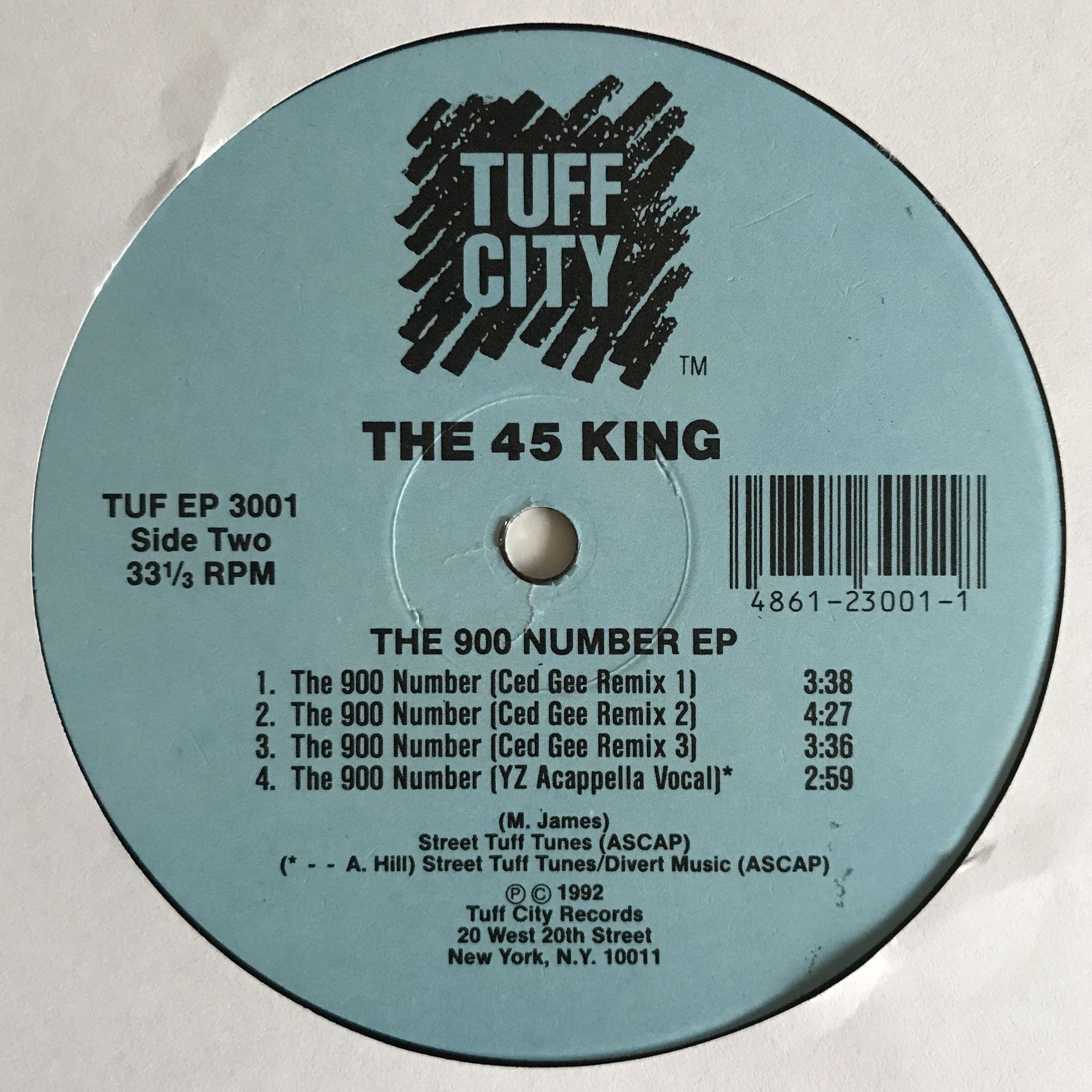 The 45 King The 900 Number Ep Goodolddays