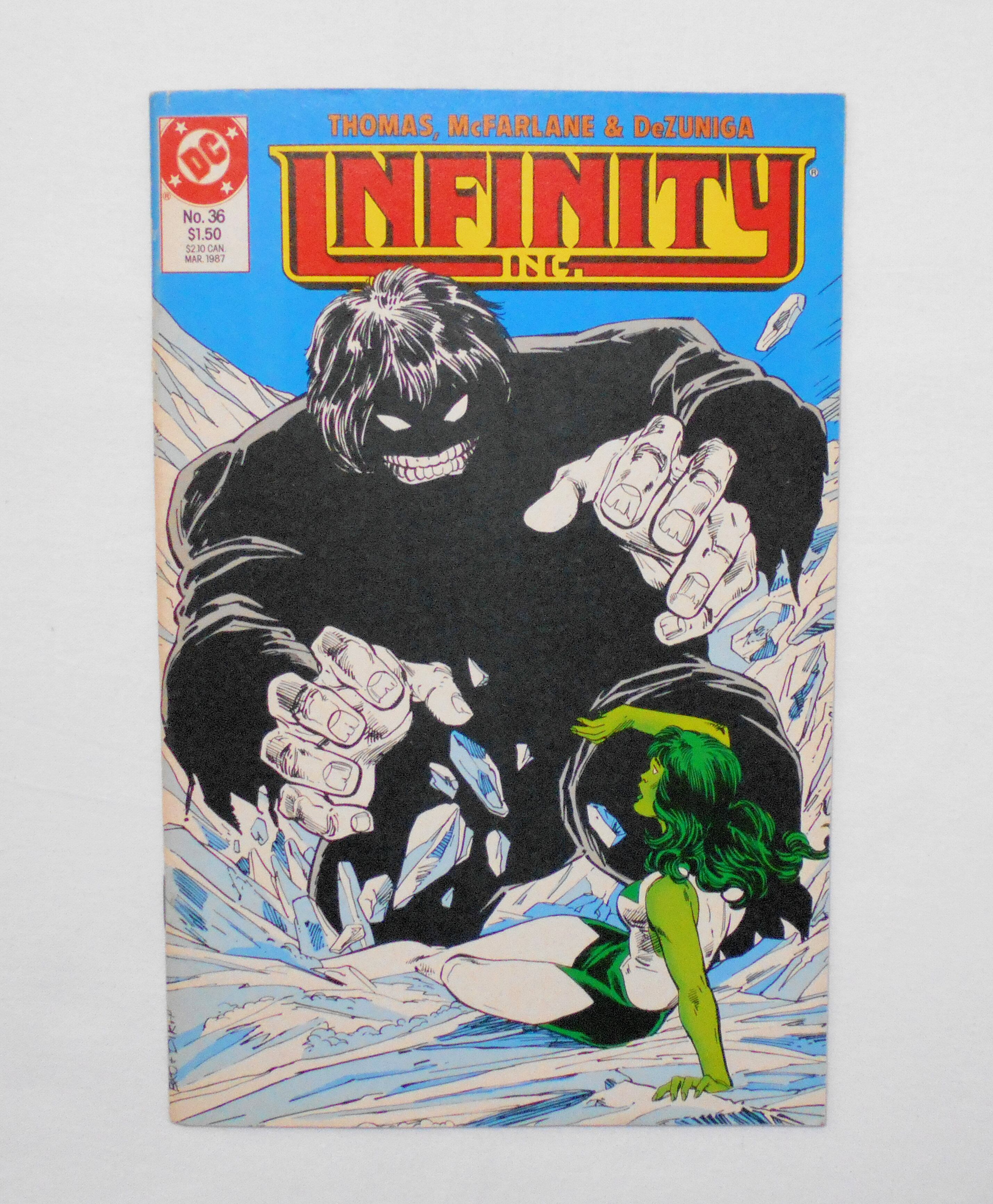 【infinity Inc By Thomas Todd Mcfarlane And Dezuniga】 36 Dc Comics