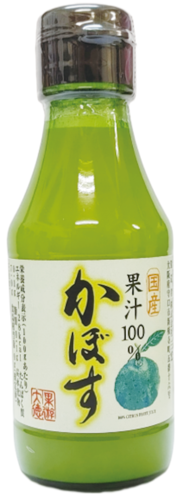 かぼす果汁100％（150ml） 大徳オンラインショップ