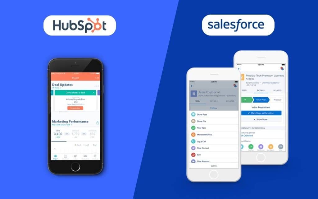 Hubspot Crm Vs Salesforce 13 Claves Para Elegir Crm