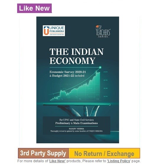 Unique Publication The Indian Economy Economic Survey 2020 21 And Budget