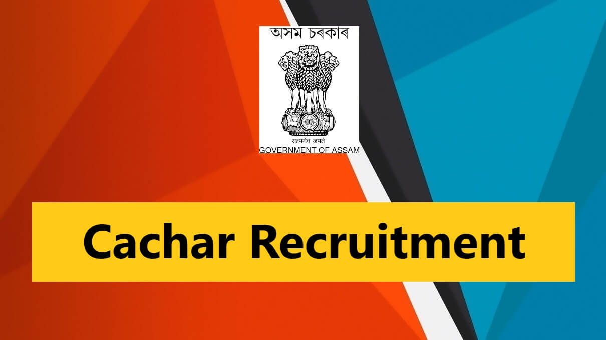 Cachar Recruitment 2023 3 Vacancy Food Safety Dept