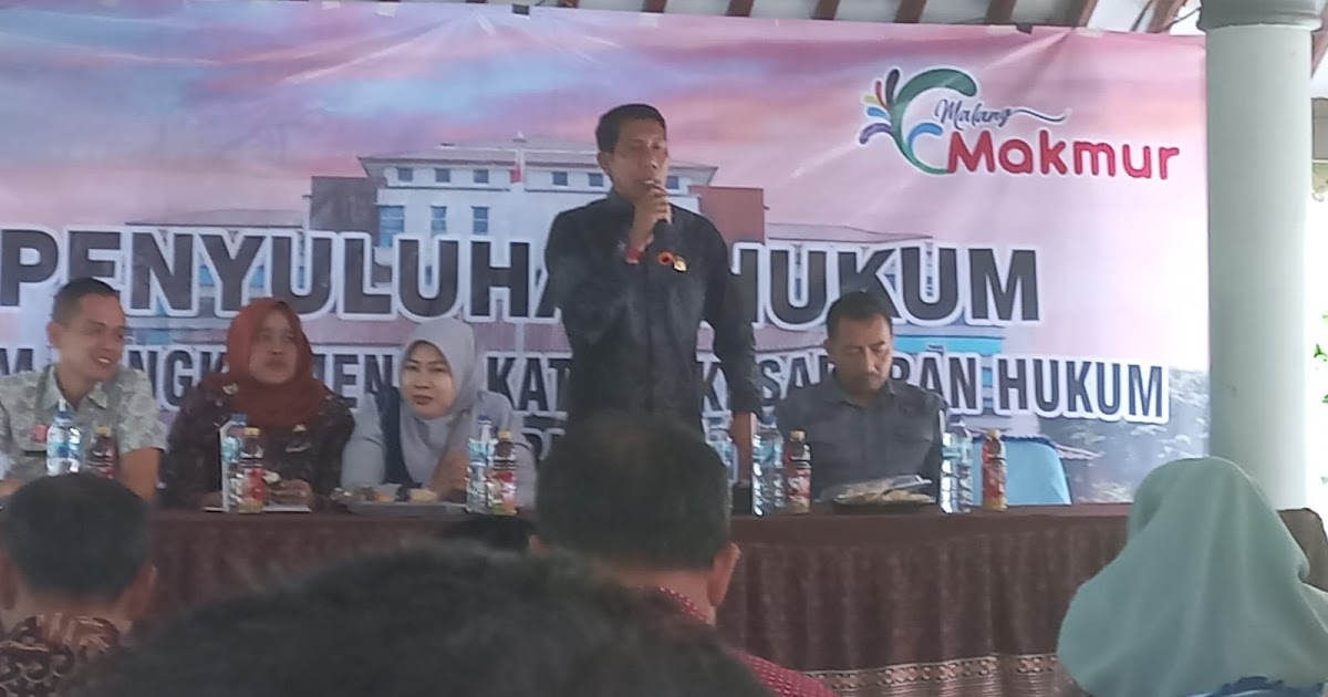 Penyuluhan Hukum Dalam Rangka Meningkatkan Kesadaran Hukum Di