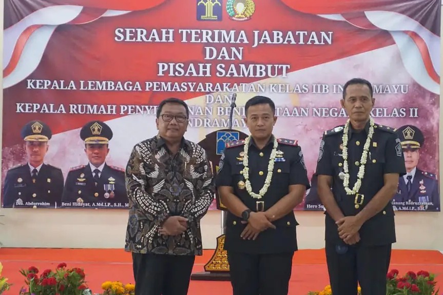 Sertijab Kalapas Dan Karupbasan Ini Harapan Pemkab Indramayu