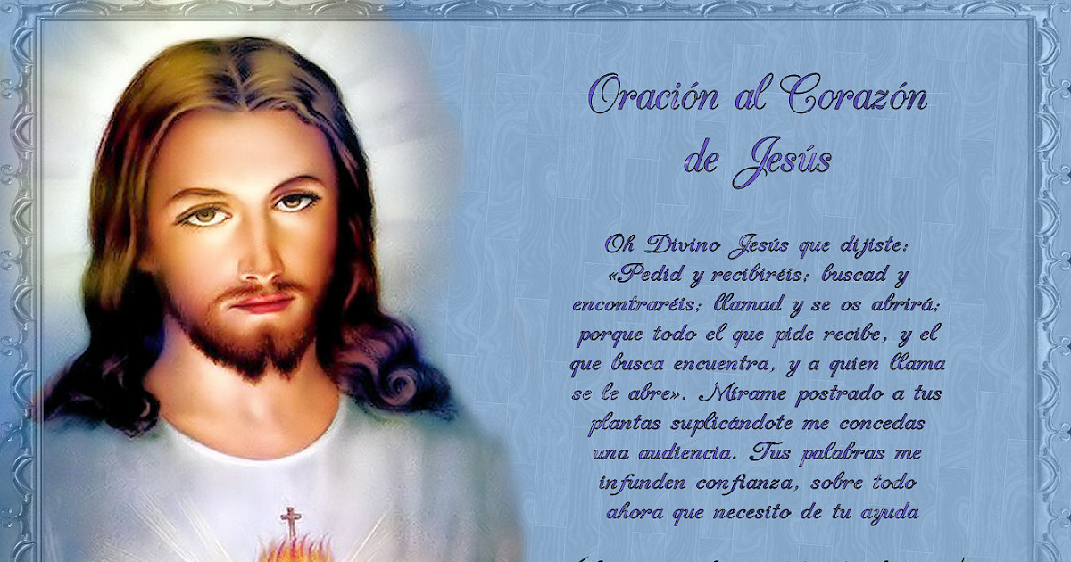 Jesús El Tesoro Escondido Oración Al Corazón De Jesús