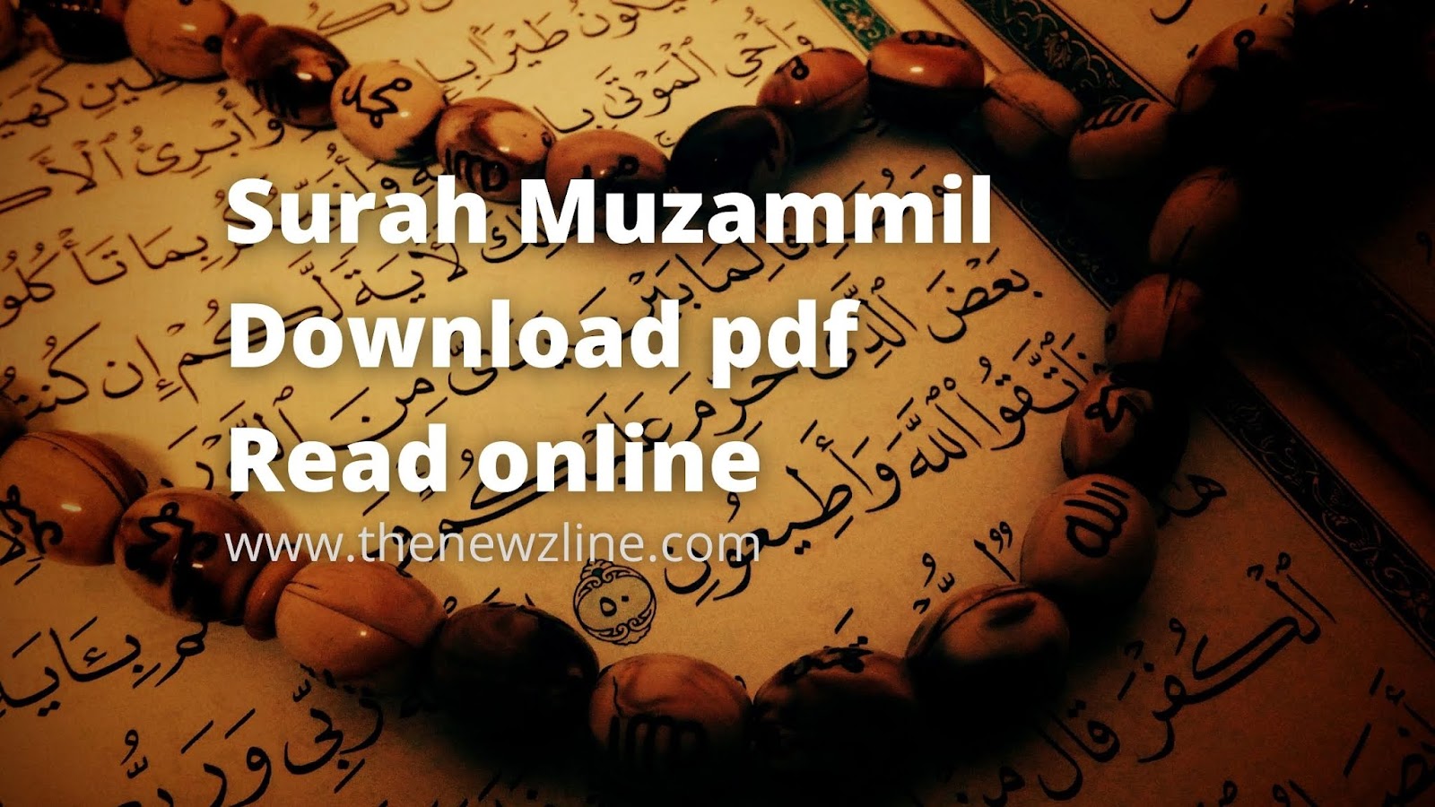 Surah Muzammil Pdf Download And Read Online