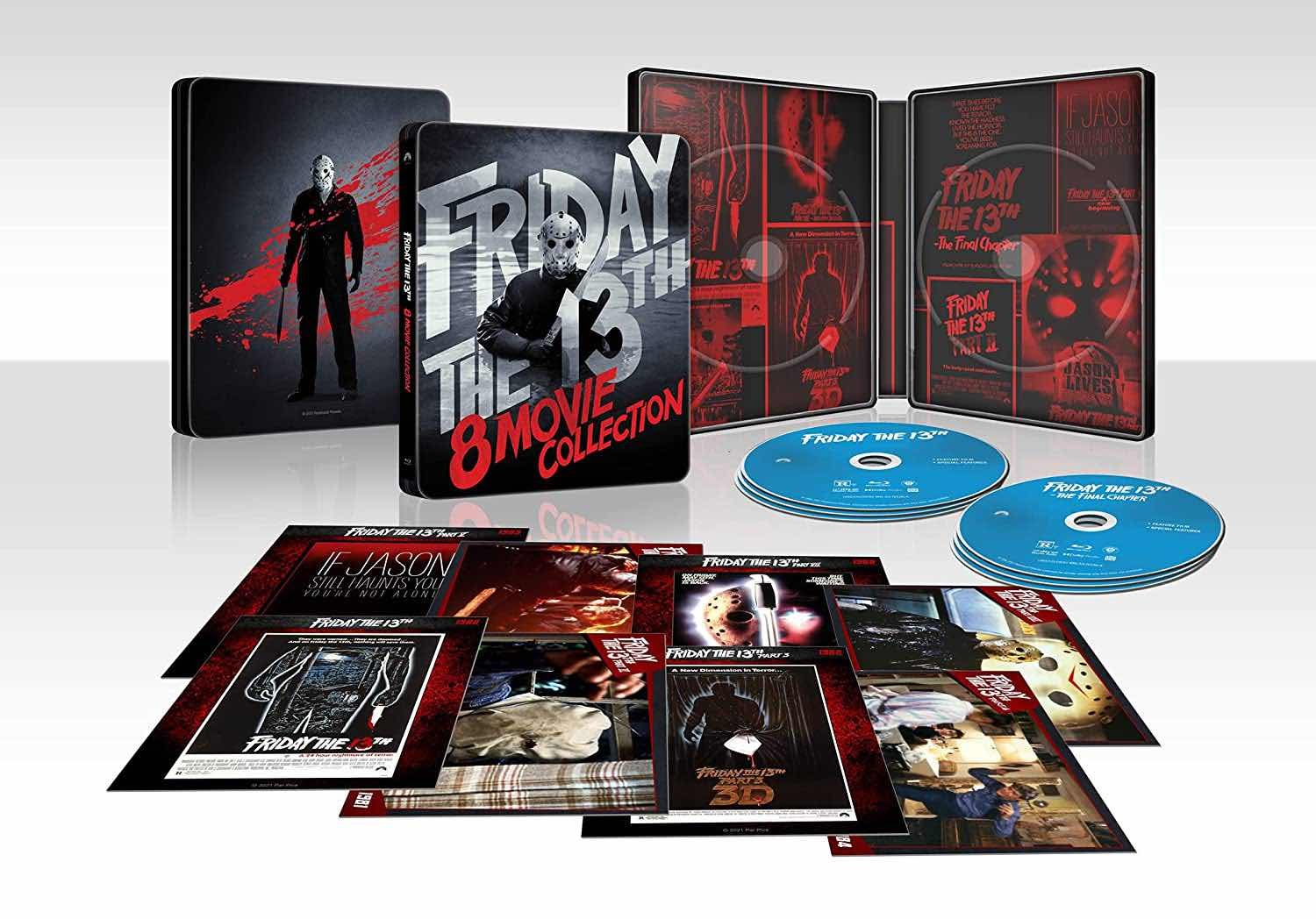 Limited Steelbook Edition Of Paramount Eight Friday The 13th Films To