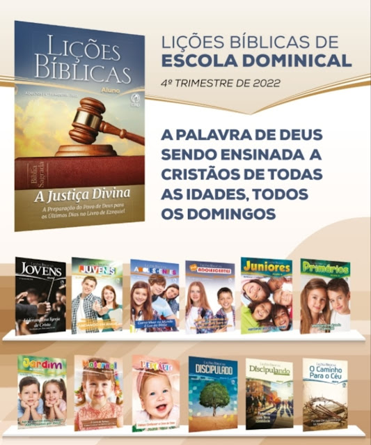 Todas Revistas Ebd 4º Trimestre 2022 Em Pdf Pecador Confesso