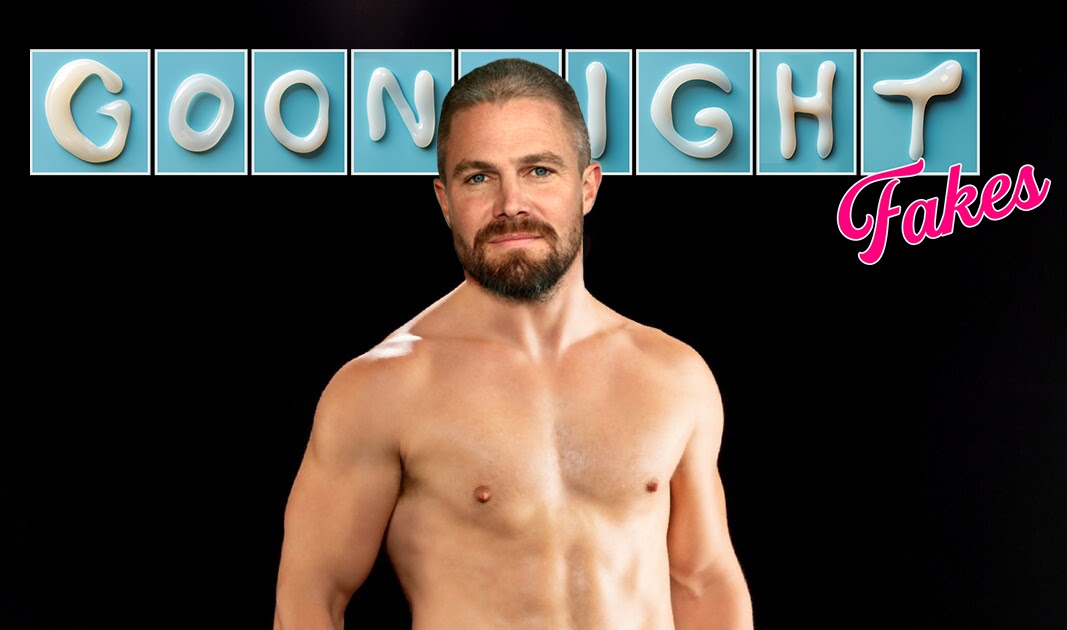 Goonlight Fakes Stephen Amell Strips Down