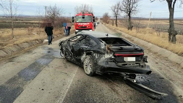 Foto Accident Grav La Bălcăuți Doi Copii și Doi Adulți Răniți După O