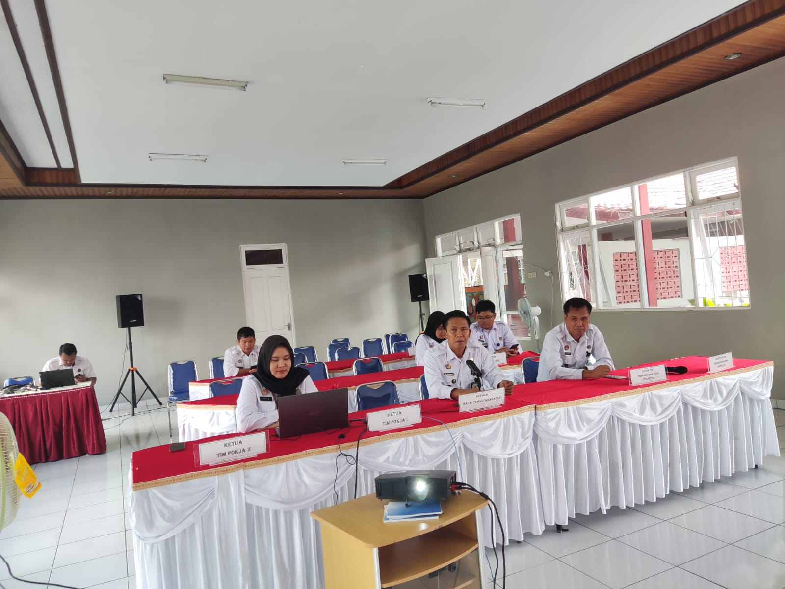 Bapas Pangkalan Bun Kanwil Kalteng Ikuti Technical Meeting Pra Evaluasi