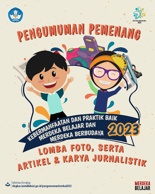 Pengumuman Pemenang Lomba Foto Serta Artikel Dan Karya Jurnalistik 2023