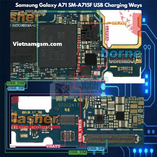 Samsung Galaxy A71 Ufs Isp Pinout Test Point Edl Mode 9008 44 Off