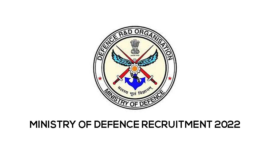 Ministry Of Defence Recruitment 2022 Job And Career