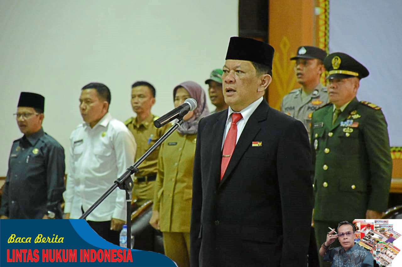 Penjabat Bupati Tubaba Kukuhkan Pasukan Pengibar Bendera Pusaka Tahun 2023