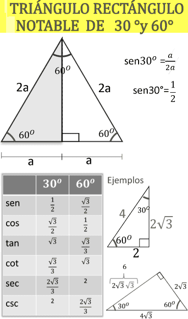 TriÁngulos De 45° Y 45° 30° Y 60° 37° Y 53° 16° Y 74° Ejercicios