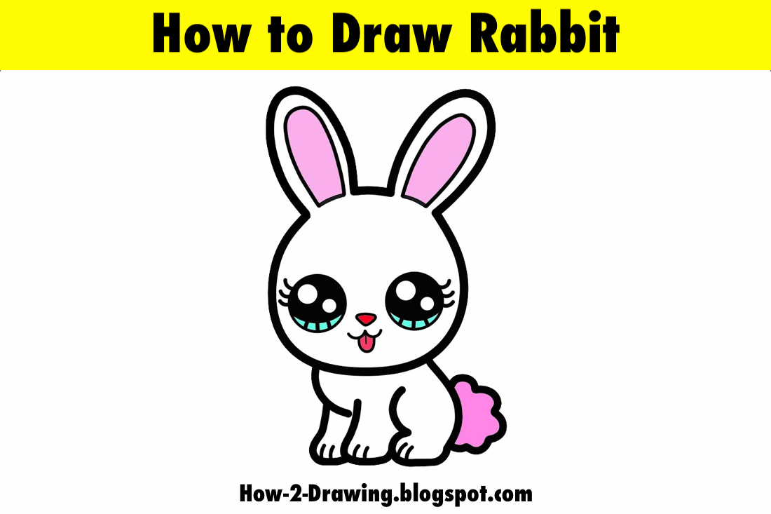 How To Draw A Rabbit Step By Step How2drawing