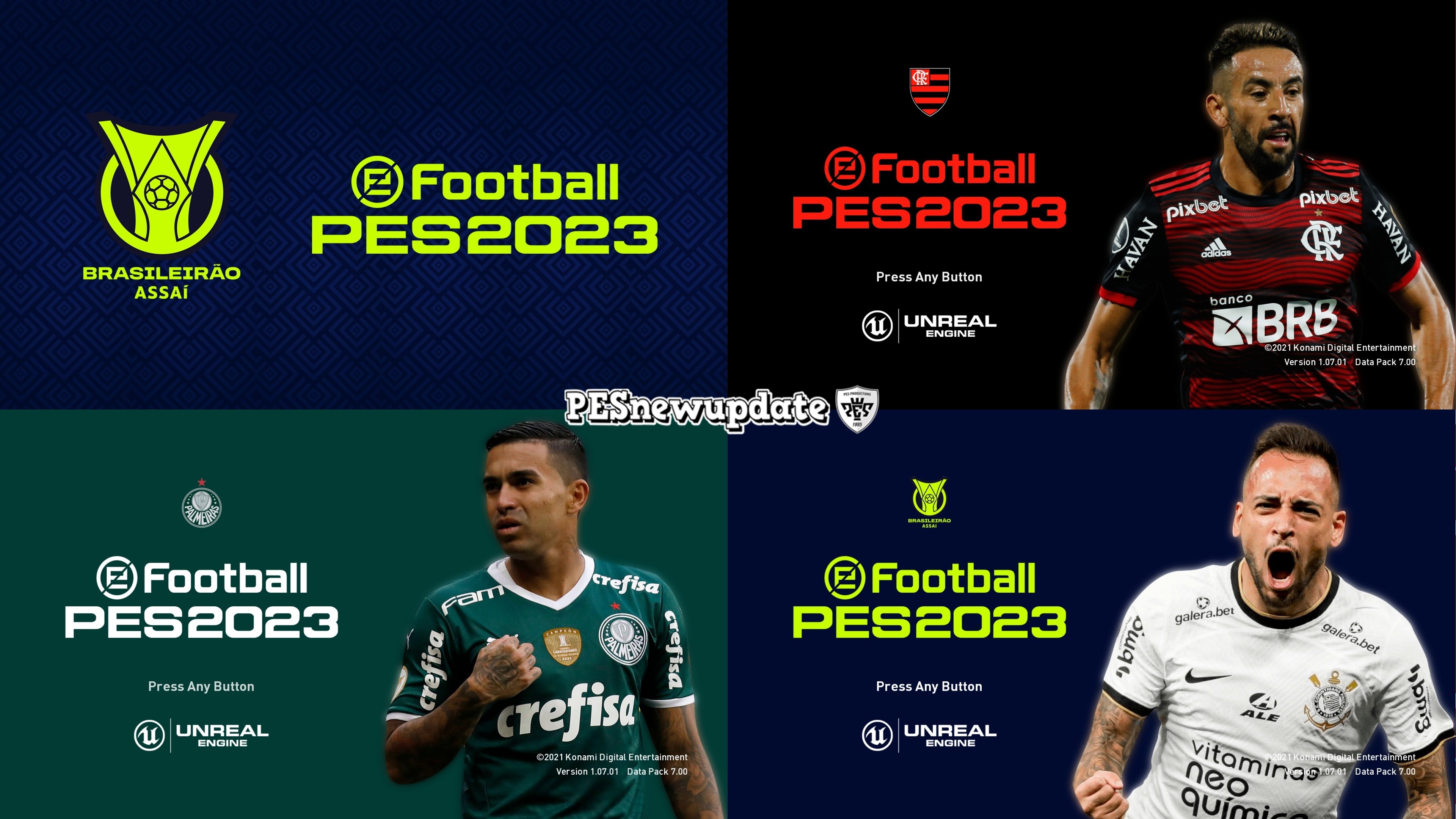 Pes 2021 Menu Pack Brasileiro Série A 2022 By Pesnewupdate