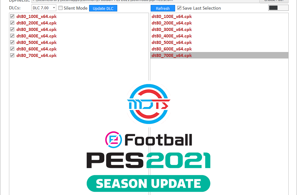 Pes Andri Pes 2021 Dpfilelist Generator 2021 V10 Dlc 700 By Mjts