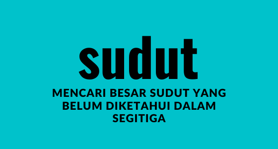 Mencari Besar Sudut Dalam Sebuah Segitiga Yang Dibelah Sebuah Garis