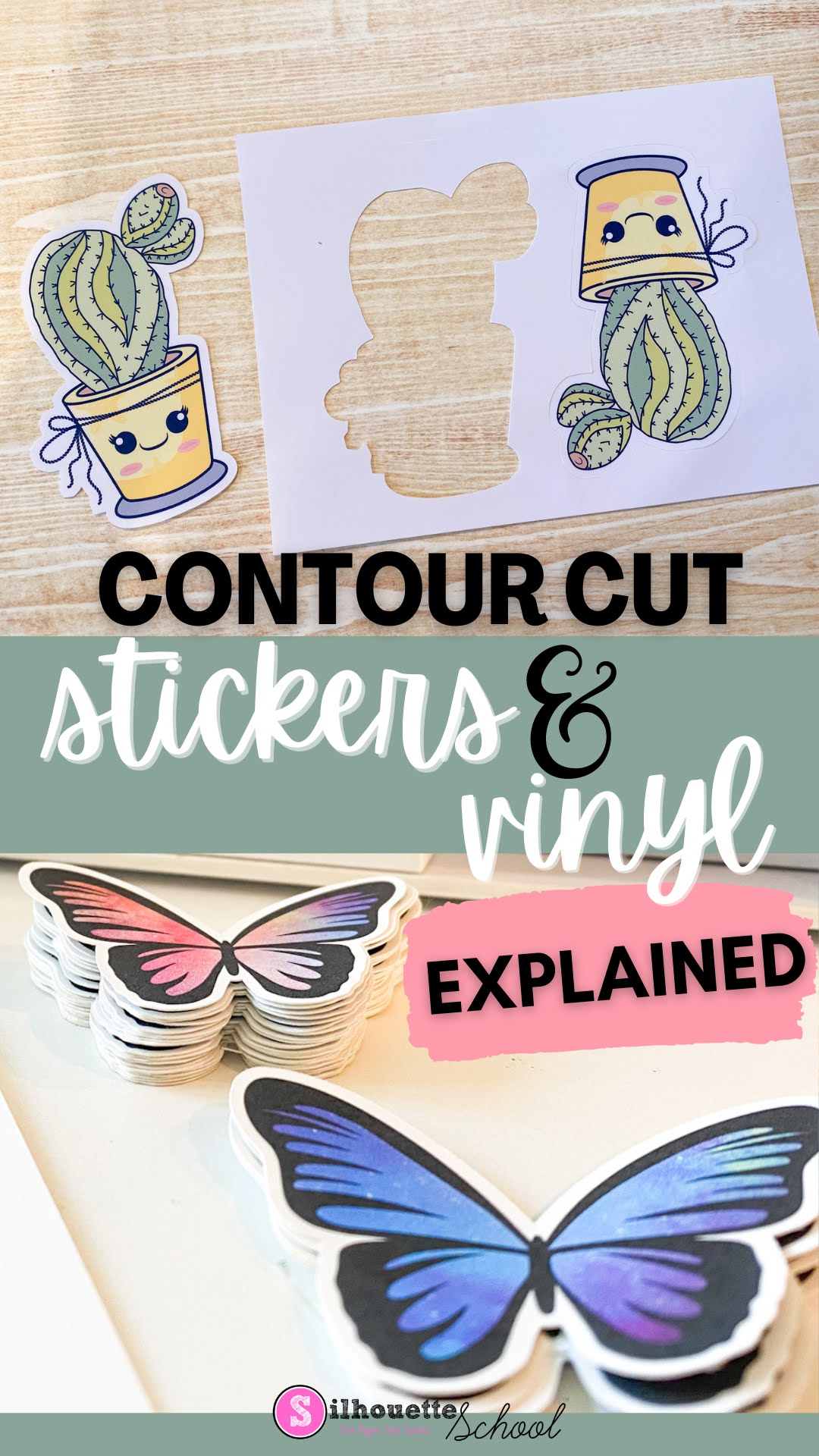 Contour Cut Stickers And Vinyl Stickers Explained What Is The Contour