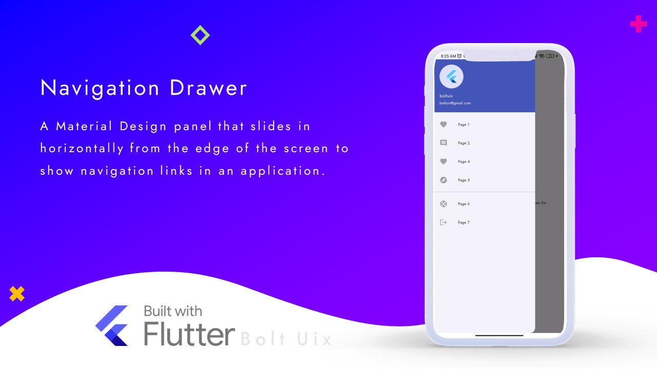 Flutter Multi Level Sidebar Navigation Drawer Flutter