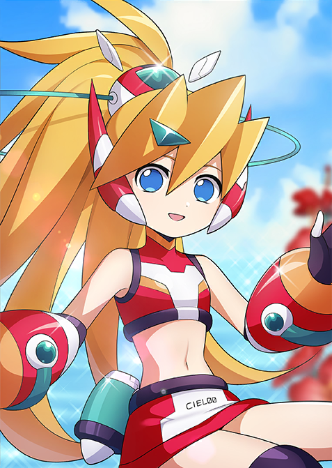 Rockman Corner Swimsuit Ciel Joins Rockman X Dives Splendid Summer