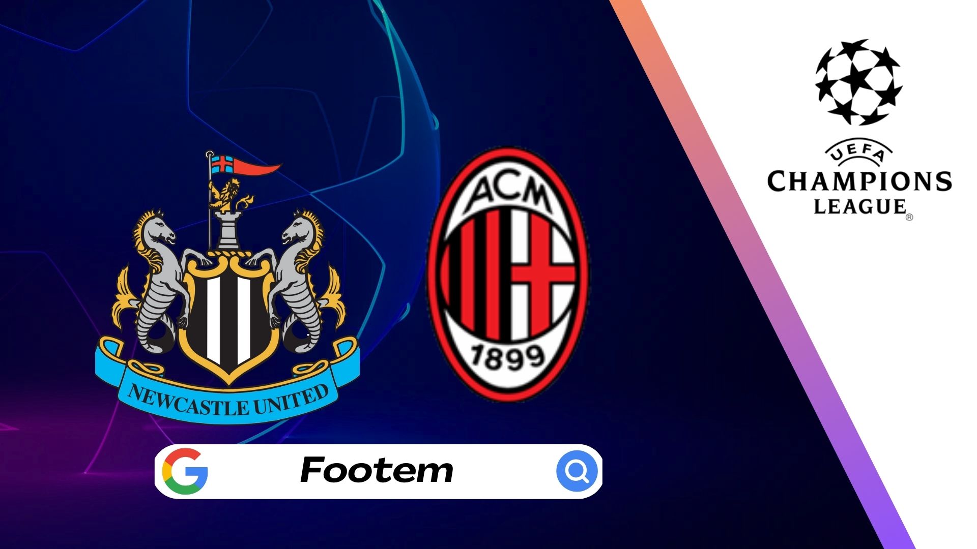 Uefa Champions League Newcastle United Vs Ac Milan Preview And Confirmed