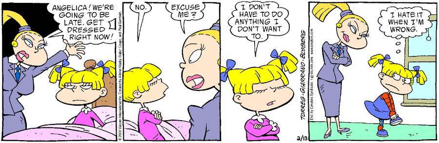 Nickalive Classic Rugrats Comic Strip For February 13 2023 Nickelodeon