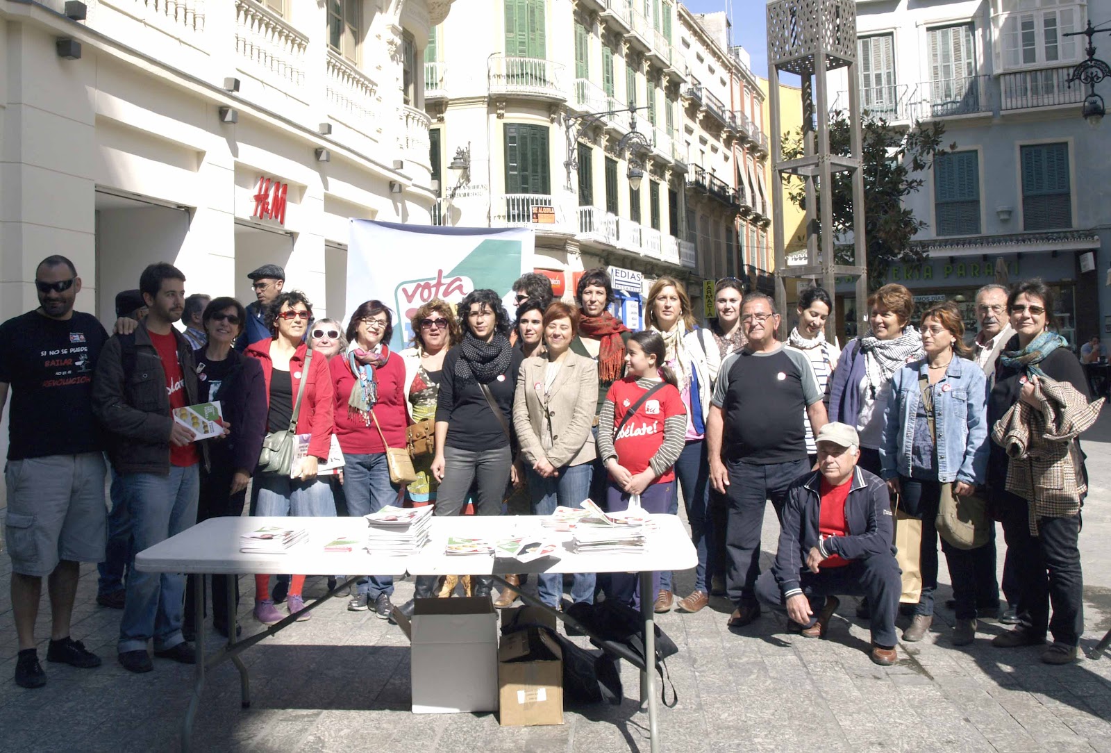 AgrupaciÓn Julian Grimau Pce Izquierda Unida De Málaga Hace Un