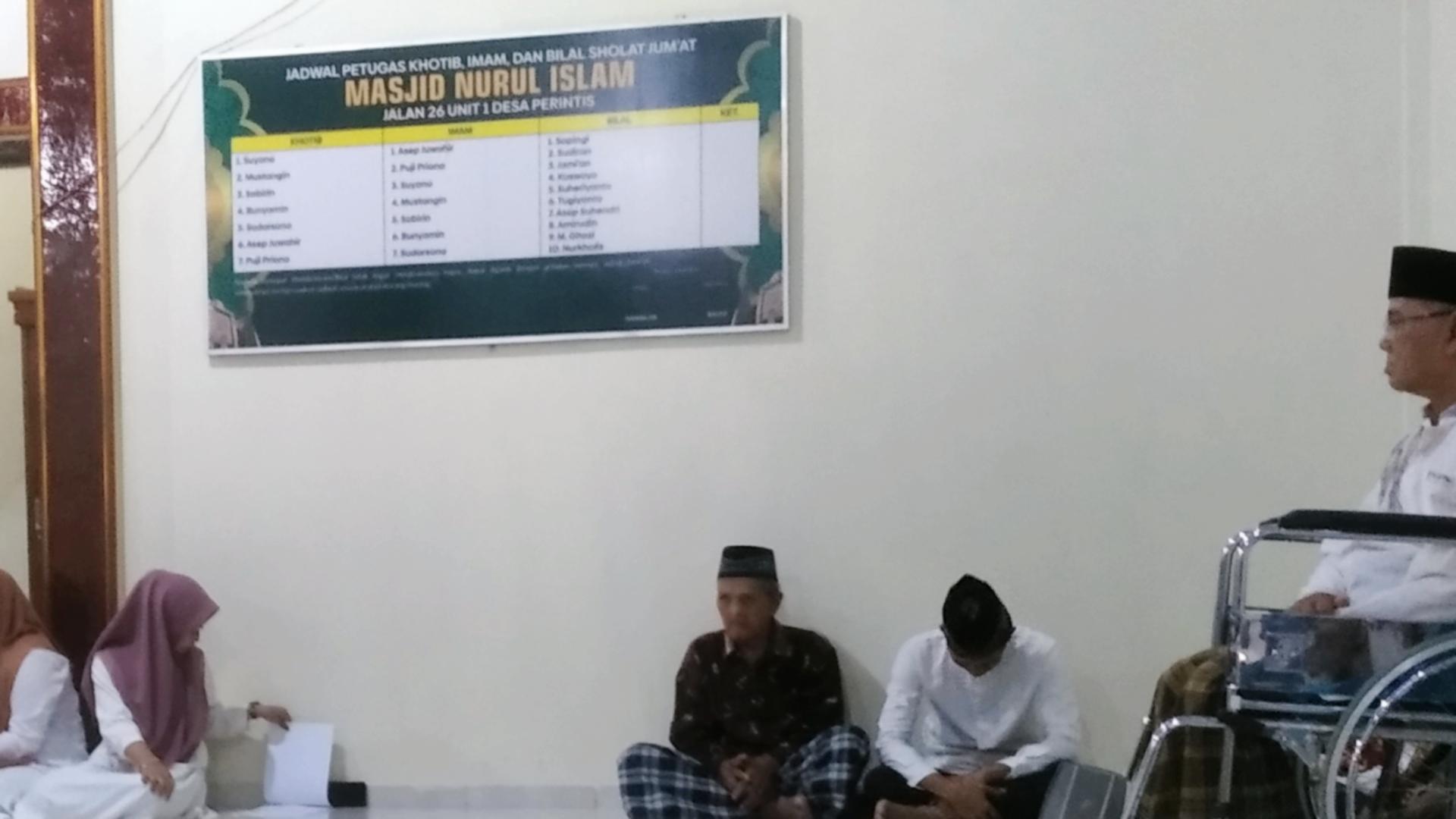 Safari Ramadan Di Masjid Nurul Islam 1444 H 2023 M Bersama Santriwati