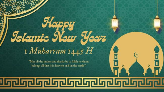 25 Ucapan Tahun Baru Islam 1 Muharram 1445 H