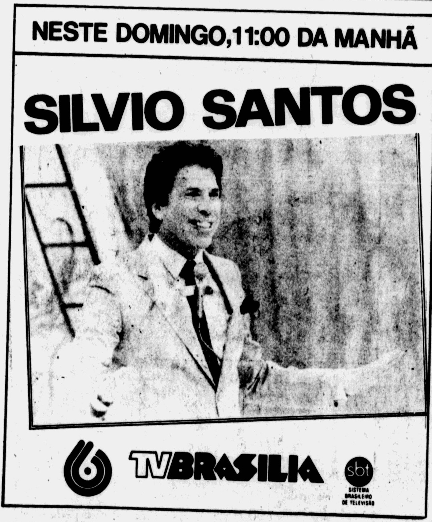 Tv Em Brasília Presta Homenagem Aos 60 Anos Do Programa Silvio Santos