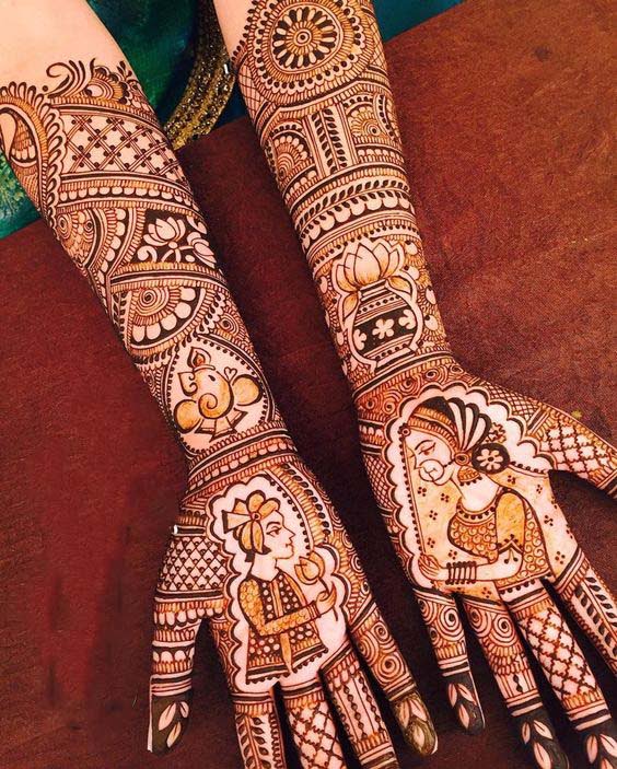 Best Rajasthani Mehndi Design Ideas