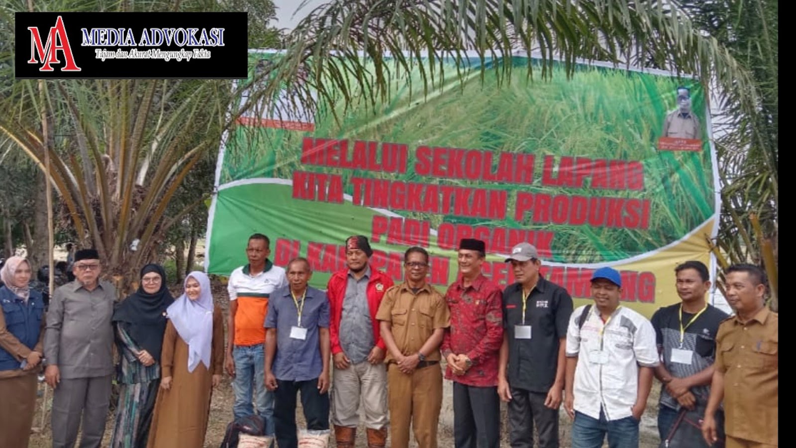 Pemda Aceh Tamiang Buka Sekolah Lapangan Petani