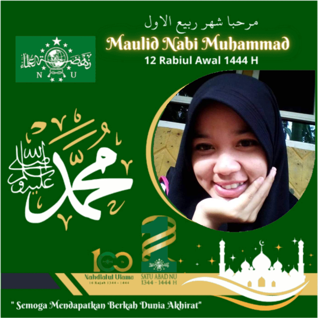 Twibbon Maulid Nabi Muhammad 1444h Nahdlatul Ulama Nu