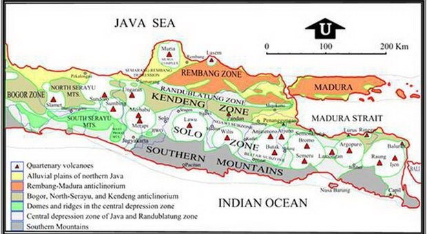 Sejarah Geologi Pulau Jawa