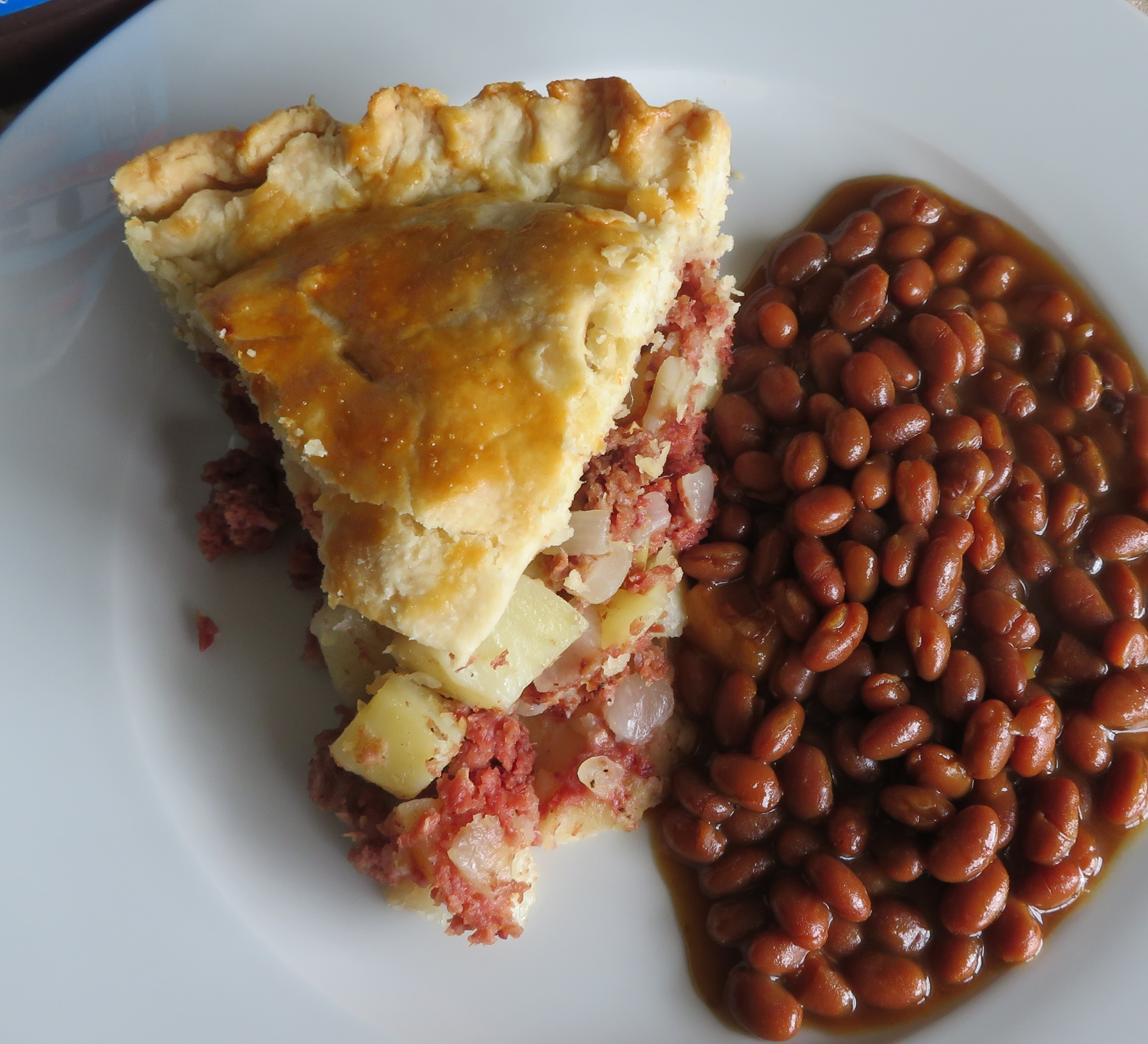 Corned Beef And Potato Pie Pastry Version The English Kitchen