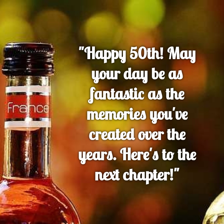 Happy Birthday Wine 50th Birthday Messages